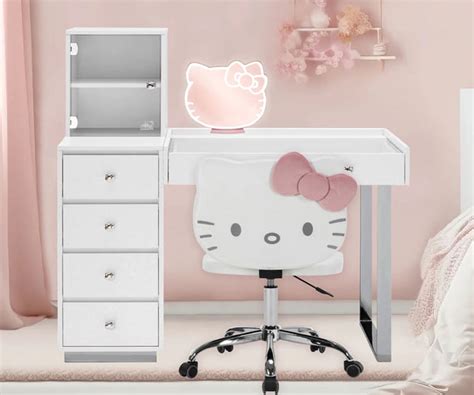 Hello Kitty Vanity Table Set Missionfurniture