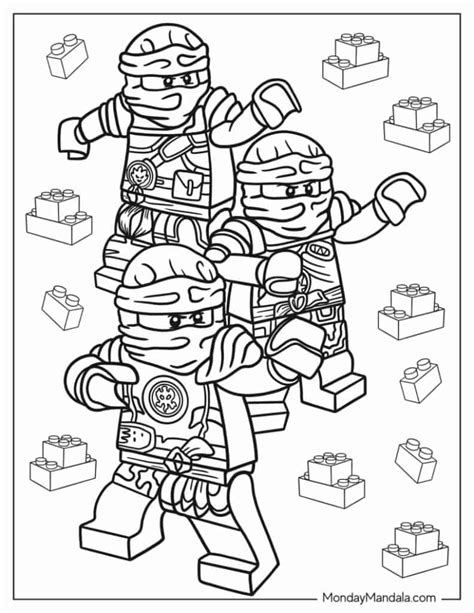 Lego Ninjago Coloring Pages Ninjago Coloring Book Buy Ninjago