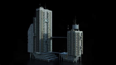 Soviet Blocks Premium 3d Assets Kitbash3d