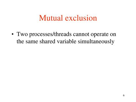 Lecture 11 Mutual Exclusion Ppt Download