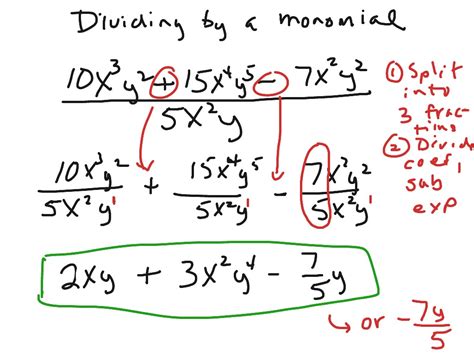 Showme Simplifying Monomial Fractions