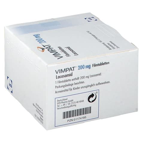 Vimpat® 200 Mg 168 St Mit Dem E Rezept Kaufen Shop Apotheke
