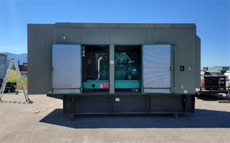 400 Kw Cummins Dfeh Diesel Generator Critical Power