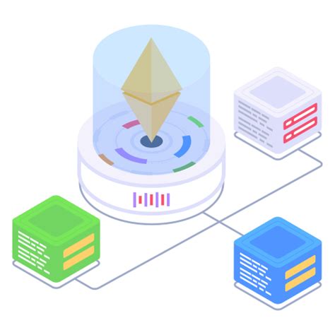 Etherum Generic Isometric Icon