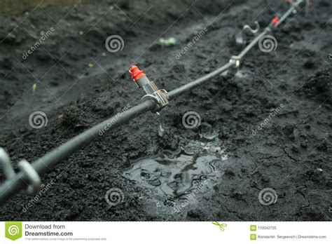 Irrigation System Close Up Stock Image Image Of Irrigation 119342725