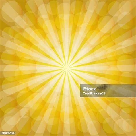 Sunburst Pattern Radial Background Stock Illustration Download Image Now 2015 Abstract Art