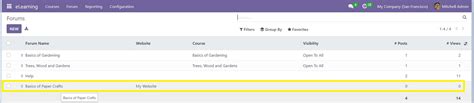 Karma Gains Tab In Odoo 16 E Learning App Odoo V16 Community Edition Book
