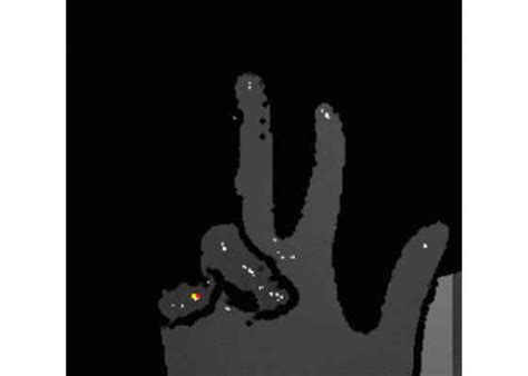 tutorial typing in the air using depth camera chrome javascript and