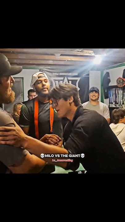 Milo Larratt Vs The Giant ☠️🔥 Armwrestling Milolarratt Devonlarratt