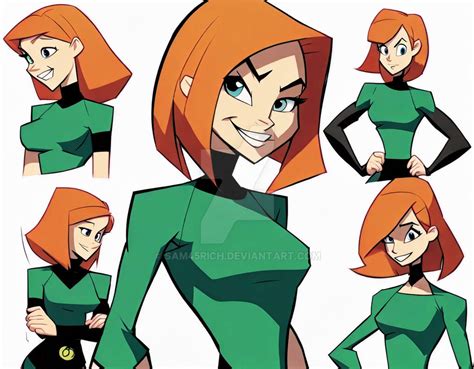 Female Ann Possible From Kim Possible Tv Show Sk By Sam45rich On