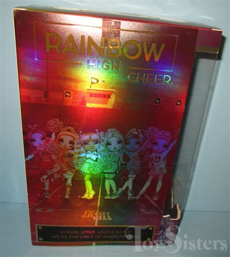 Rainbow High Violet Willow Cheer Doll Toy Sisters
