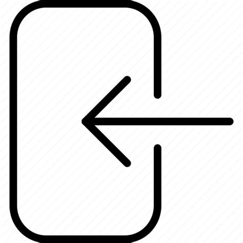 Arrow Come Door Enter Go Login Pass Icon