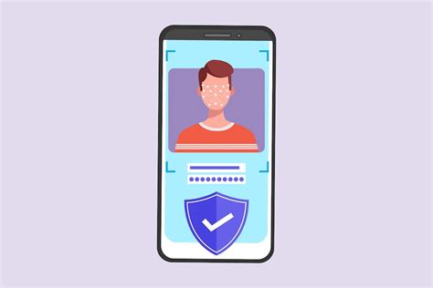 Premium Vector Face Recognition Voice Authentication And Retina