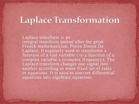 Laplace Transform Unit Step Function Second Shifting Theorem Dirac