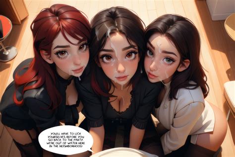 Rule 34 3girls After Fellatio After Oral Ai Generated Black Hair