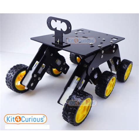 Kit4curious 6 Wheel Drive Curious Chassis At ₹ 1379unit Robotics