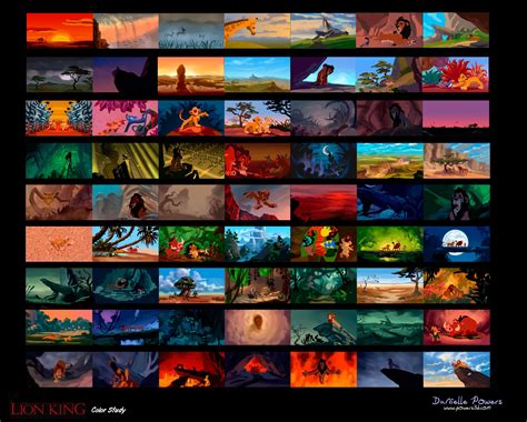 Color Script Disney Concept Art Art Background
