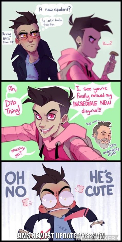 Pin By Mio Brave On Invader Zim Invader Zim Characters Invader Zim Dib Invader Zim