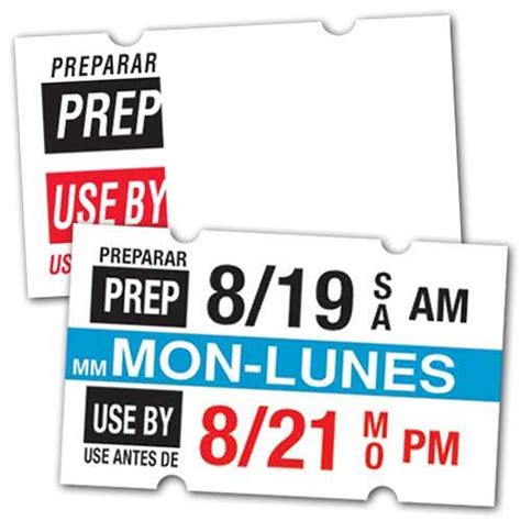 date coder labels dm4 5 dm5 daymark safety
