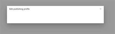 Bugbash 513 Cant Createedit Publishing Profiles For Skills · Issue 7804 · Microsoft