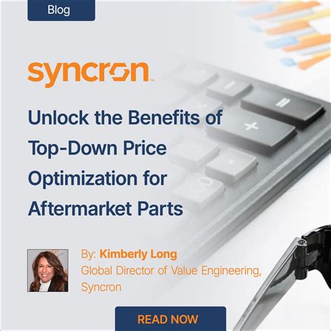 Syncron On Linkedin Aftermarket Priceoptimization Partspricing