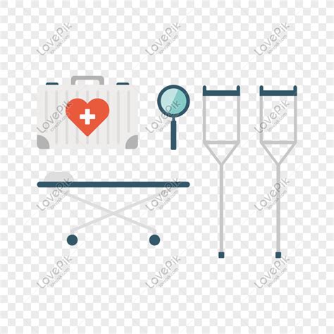벡터 손으로 그린 만화 의료 용품 Png 일러스트 무료 다운로드 Lovepik