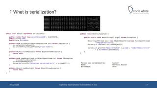 Exploiting Deserialization Vulnerabilities In Java PDF