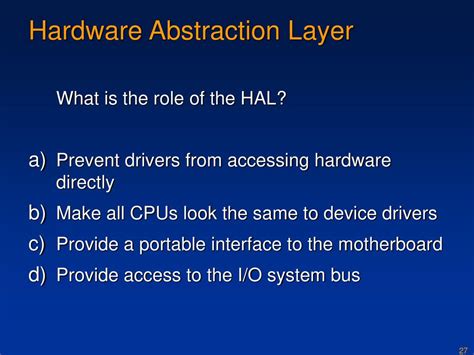 Hardware Abstraction Layer Vs Device Driver At Harry Leslie Blog