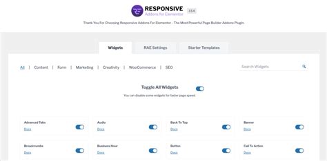 What Is Responsive Addons For Elementor Plugin By Cyberchimps