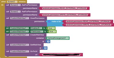 Problem Viewing Web Page On Custom Web View Mit App Inventor Help Mit App Inventor Community