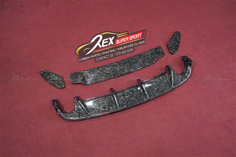 Golf Mk6 Gti Rear Diffuser Revozport Forged Carbon Rexsupersport