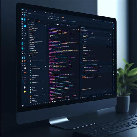 A Screenshot Of Frontend Code With Integrated Version Control And Collaboration Tools Premium