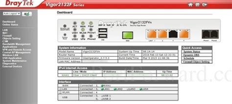 Draytek Vigor FVn Router Port Forwarding