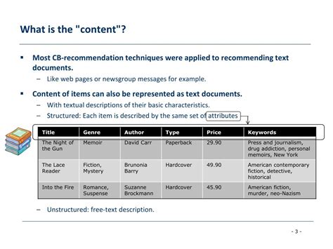 Ppt Content Based Recommendation Powerpoint Presentation Free Download Id 2303701