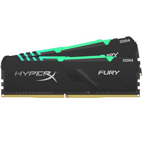 Buy Kingston HyperX Fury RGB 16GB 2x8GB 3600MHz CL17 DDR4 HX436C17FB3AK2 16 PC Case Gear