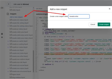 How To Insert Breadcrumb Navigation To Your Store In Shopify