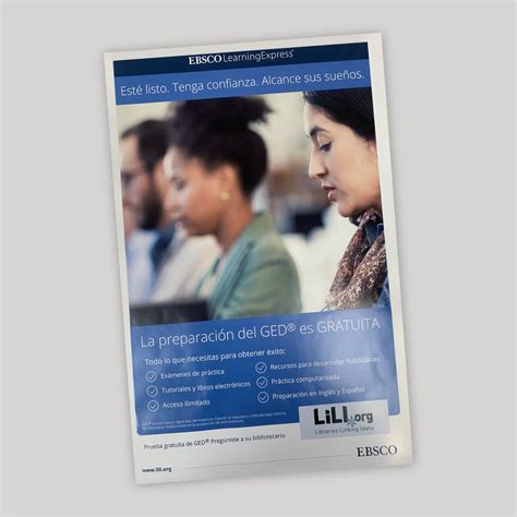 Learningexpress Ged Poster Spanish Icfl Market