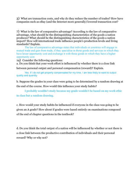 macro ch 2 hw homework 3 what are transaction costs and why do