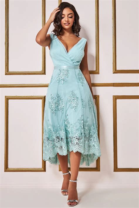 Sage Green Wedding Guest Dress Plus Size