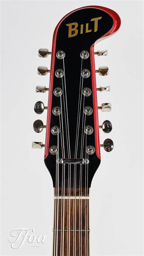 Bilt Revelator 12 String Gold Foil Jaguar Style Usa Guitar For Sale The Fellowship Of Acoustics