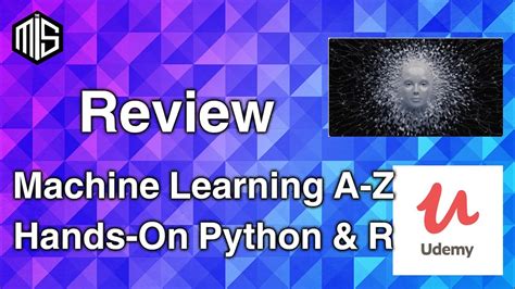 🎥udemy machine learning a z™ hands on python and r review youtube