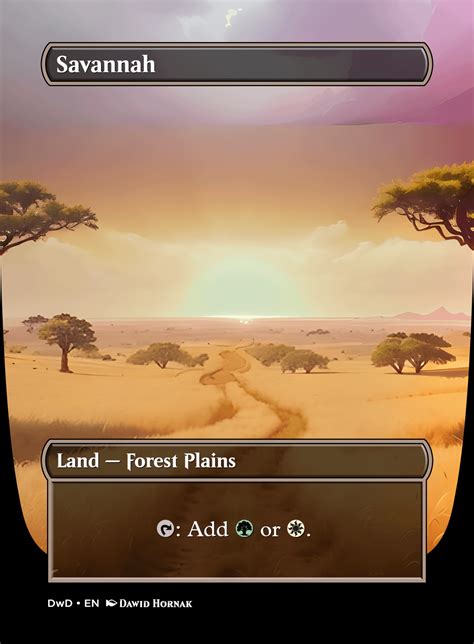 Ai Art Borderless True Dual Lands R Mpcproxies