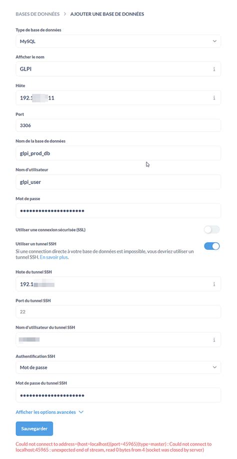 Glpi Metabase Ssh Base Acess Get Help Metabase Discussion