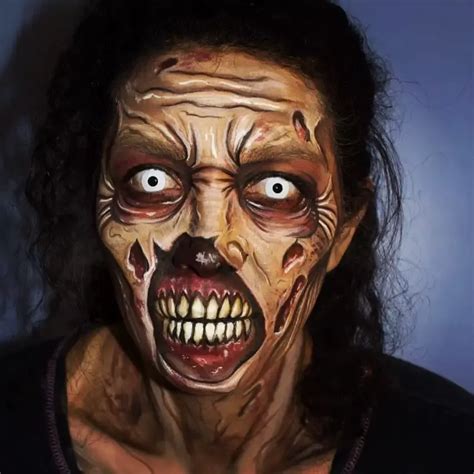 Zombie Makeup 29 Creative And Gory Ideas For Halloween Zombie Makeup