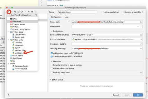 Pycharm 设置unitttest 运行模式 pycharm设置unittest CSDN博客