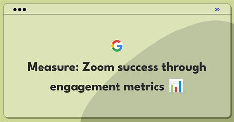 Zoom Meeting Success Metrics | Analytics Product Interview - NextSprints