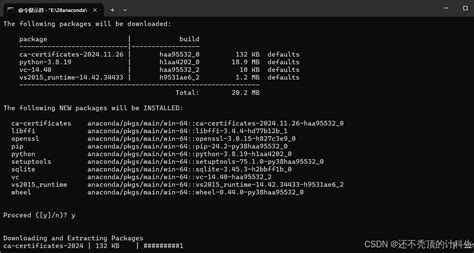 Conda命令行安装问题“proxyerror Conda Cannot Proceed Due To An Error In Your