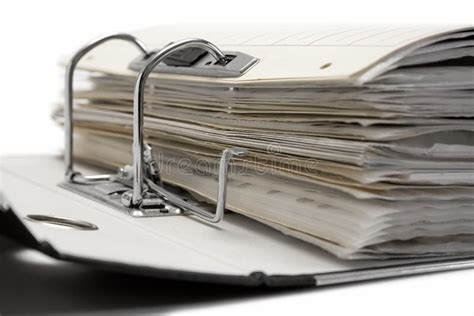 Open File Folder Stock Photo Image Of Stack Business 1266468