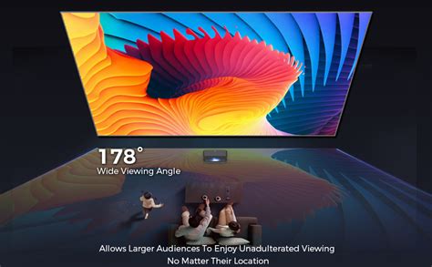 Screenpro 100inch Alr Ambient Light Rejecting Projector