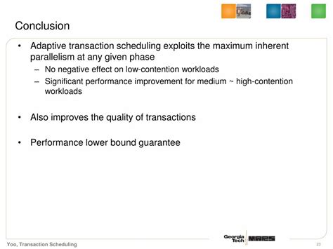 Ppt Adaptive Transaction Scheduling For Transactional Memory Systems